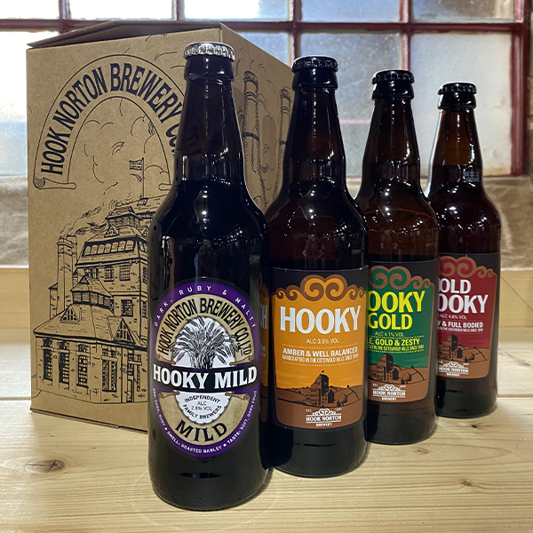 FOUR BOTTLE BEER PACK - Hook Norton Brewery