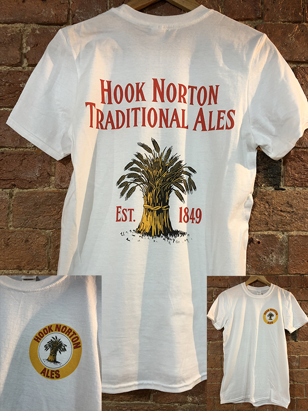 Hook Norton Traditional Ales T-Shirt - Welcome Hook Norton Brewery