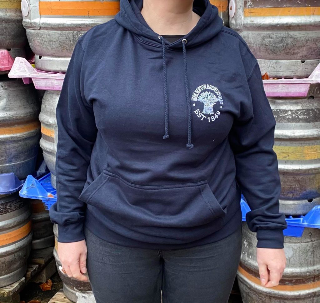 Hooky Embroidered Hoodie - Hook Norton Brewery