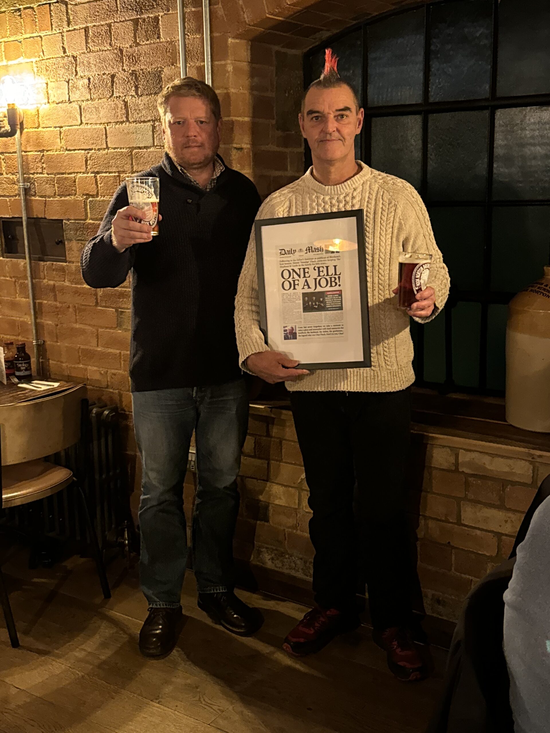 CELEBRATING 50 YEARS OF FINCHES AT THE ELEPHANT & CASTLE - Hook Norton ...
