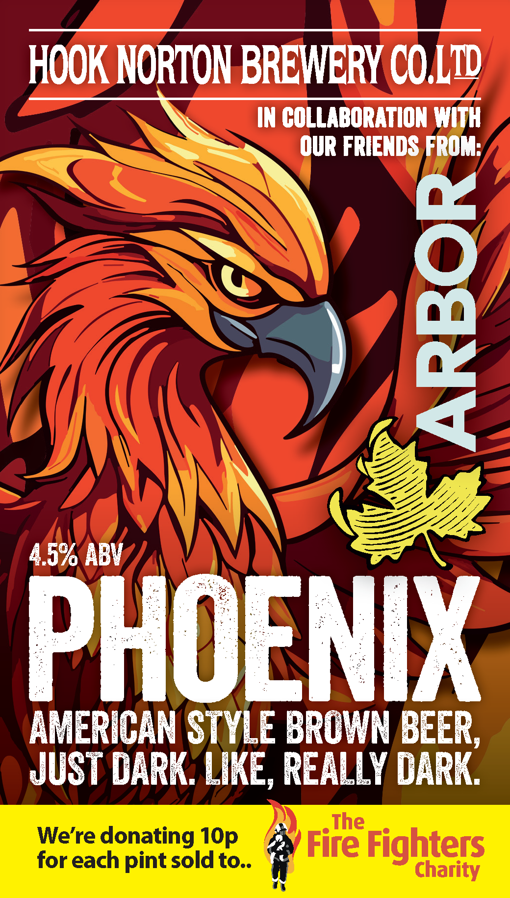 New Beer Alert! Arbor Ales Colab - Phoenix - Hook Norton Brewery