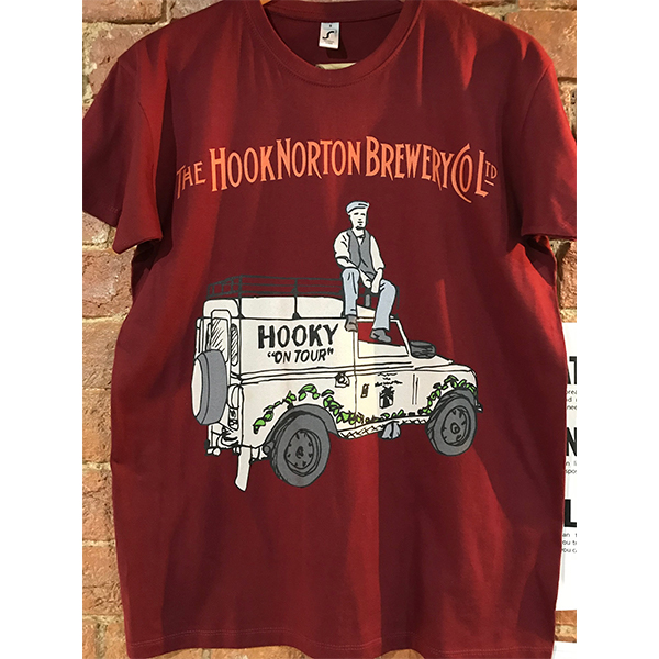Hooky On Tour T-Shirt - Welcome Hook Norton Brewery