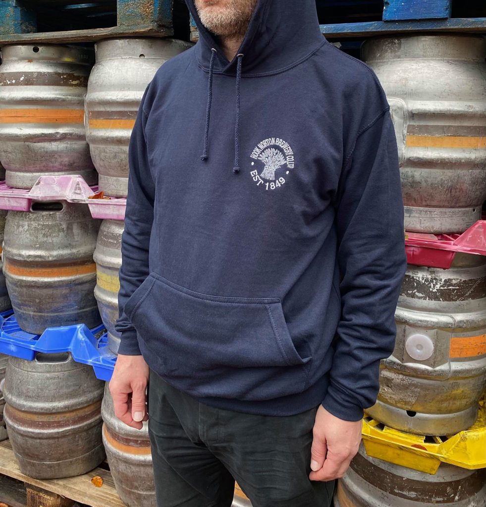 Hooky Embroidered Hoodie - Hook Norton Brewery