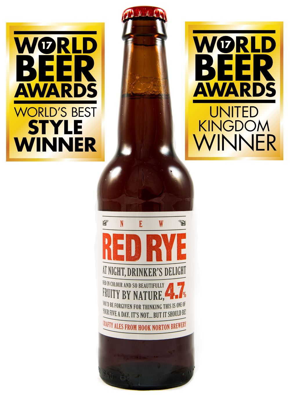 RED RYE VOTED WORLDS BEST AT WORLD BEER AWARDS - Hook Norton Brewery